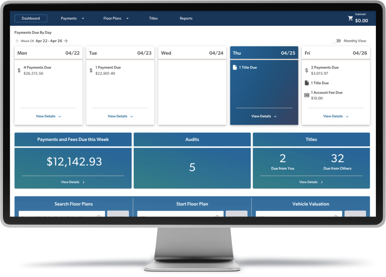 Account Portal - NextGear Capital - Manage Your Line of Credit